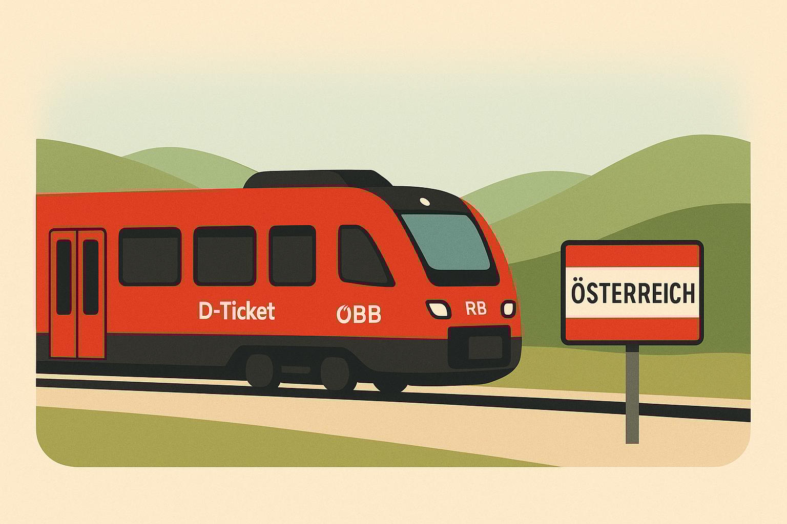 Kann man mit Deutschland-Ticket ÖBB fahren? - TicketPlus+