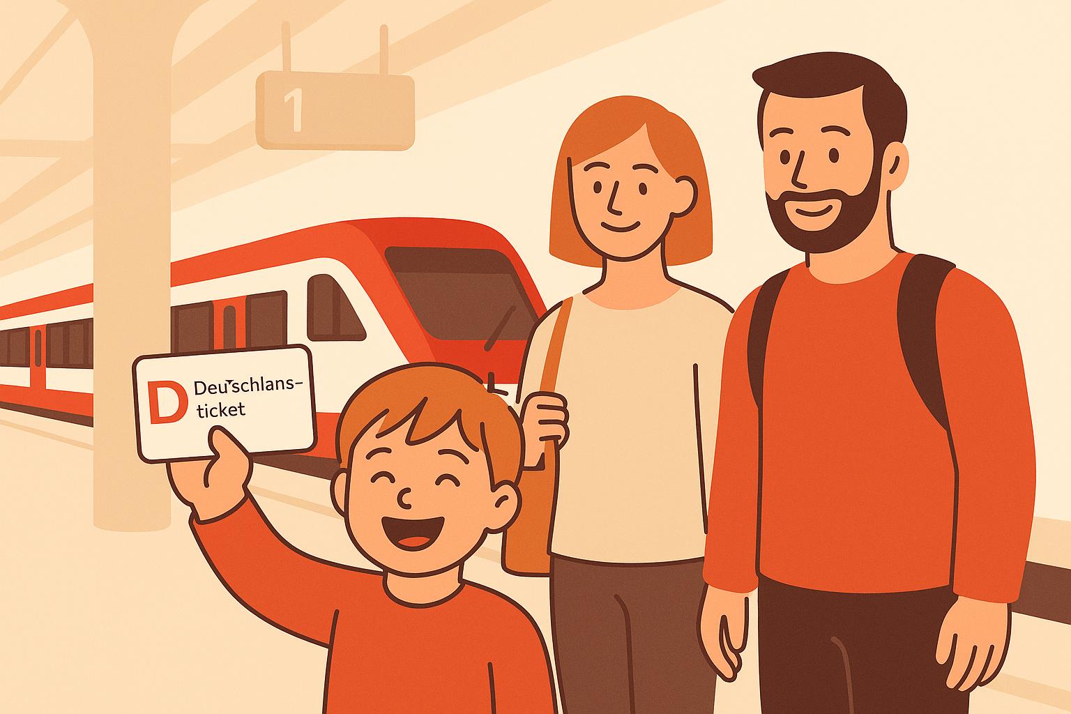 Deutschlandticket Kinder: Ab welchem Alter und wie viel kostet es ...