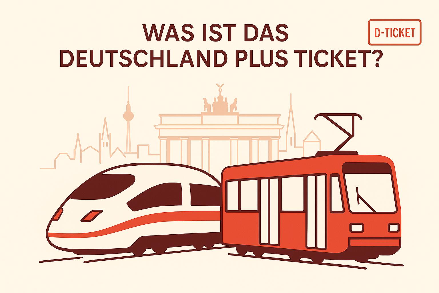 Was ist das Deutschland Plus Ticket? - TicketPlus+